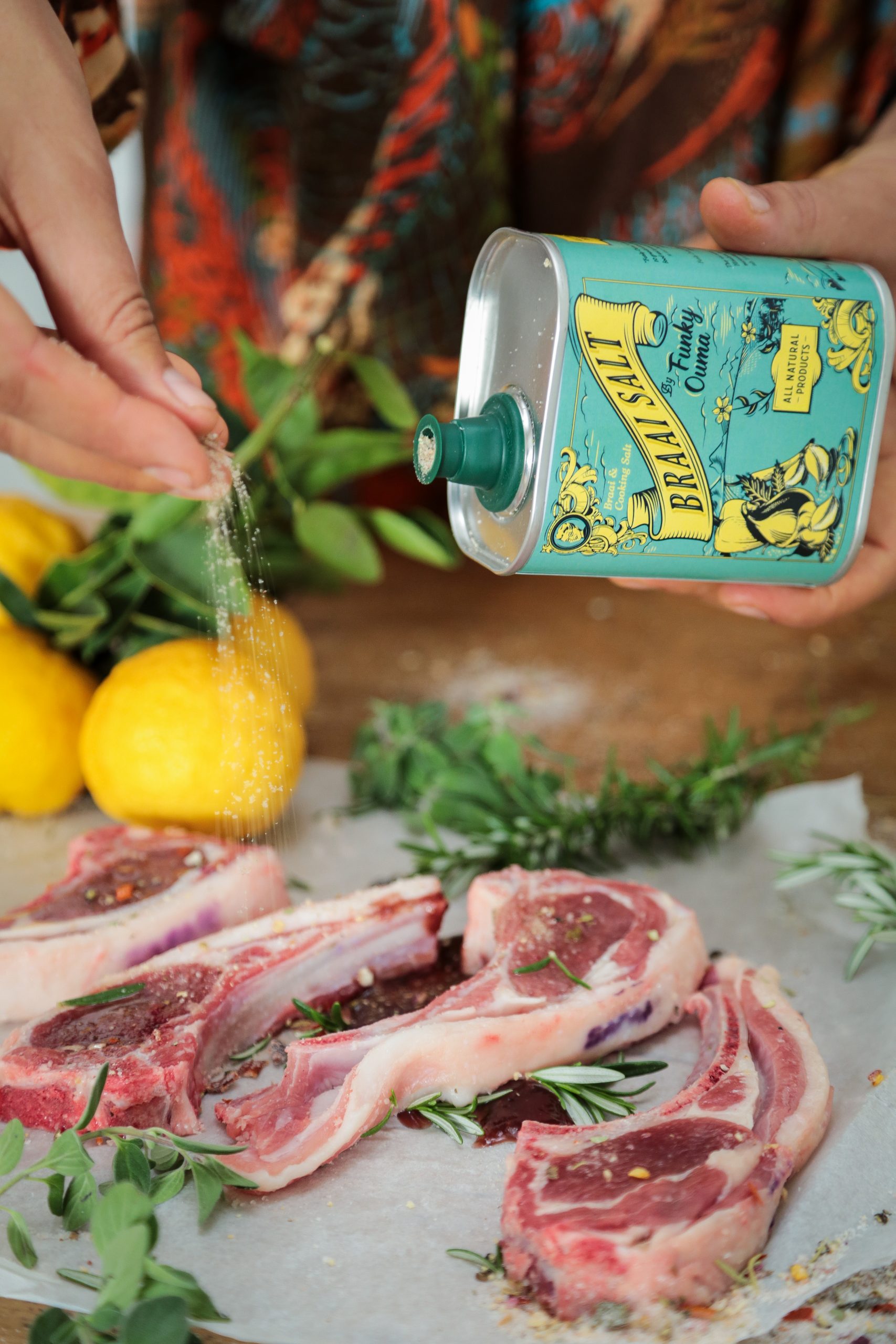 Funky Ouma Braai Salt Tin 300g - Impala Vleis Brits™