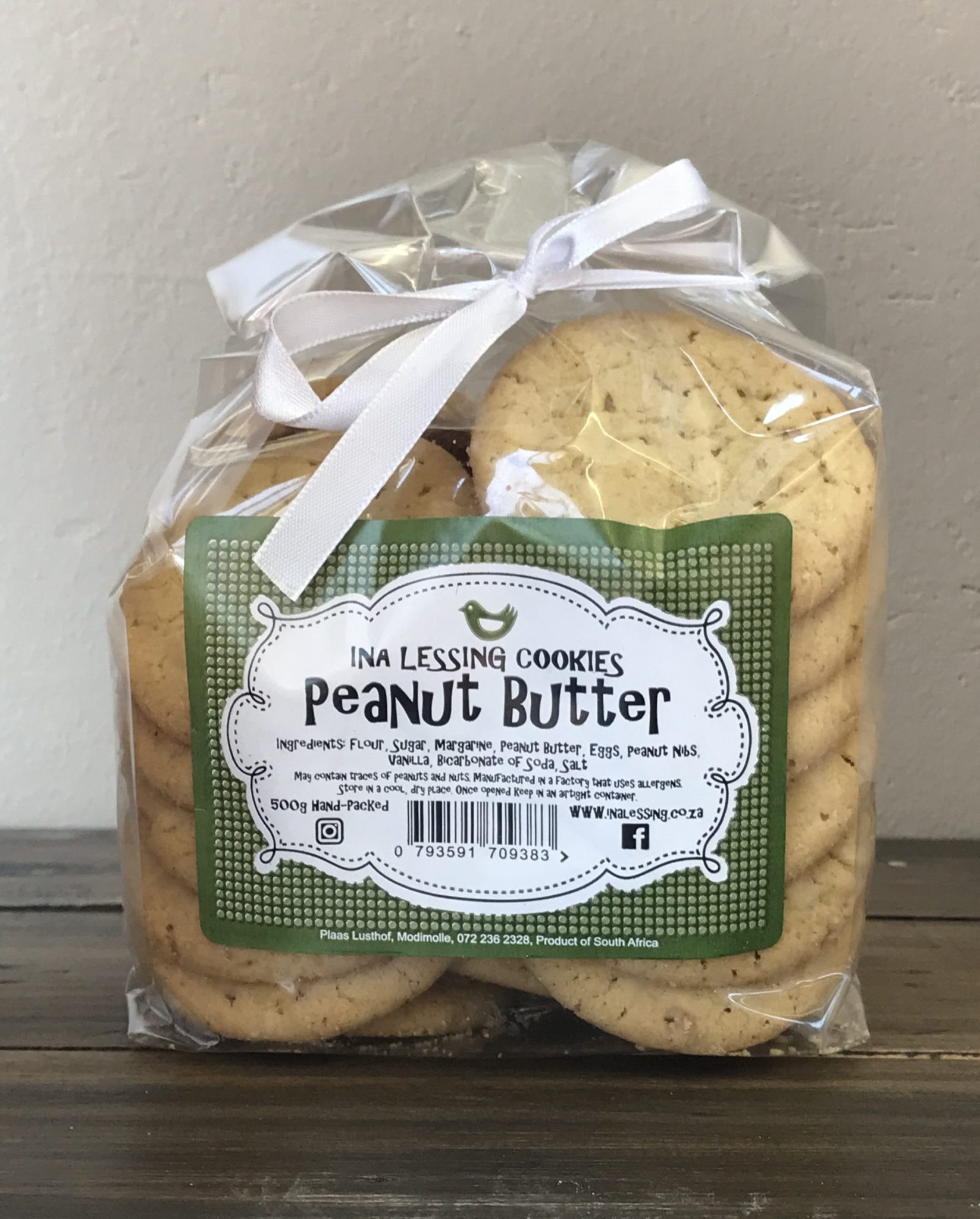 Ina Lessing Peanut Butter Koekies (500g) - Impala Vleis Brits™