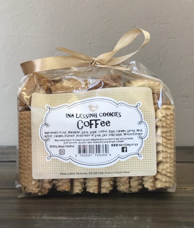 Ina Lessing Koffie Koekies (500g) - Impala Vleis Brits™