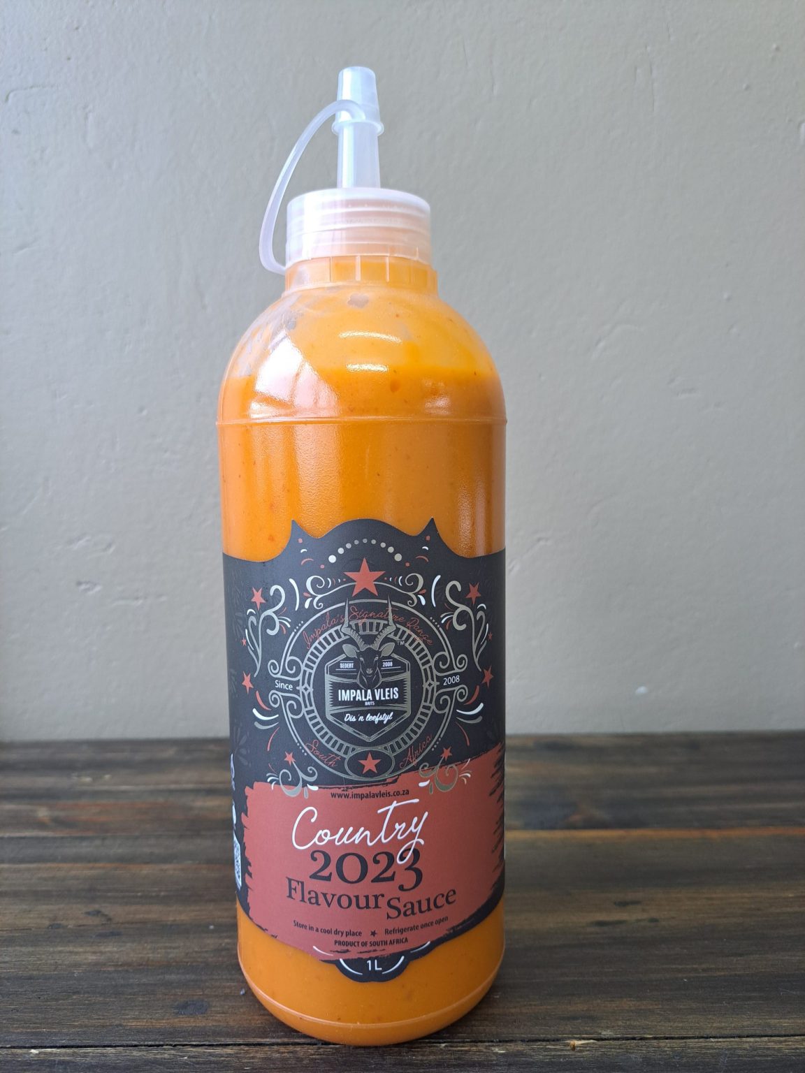 .Impala Country 2023 Flavour Sauce Squeeze (1L) - Impala Vleis Brits™