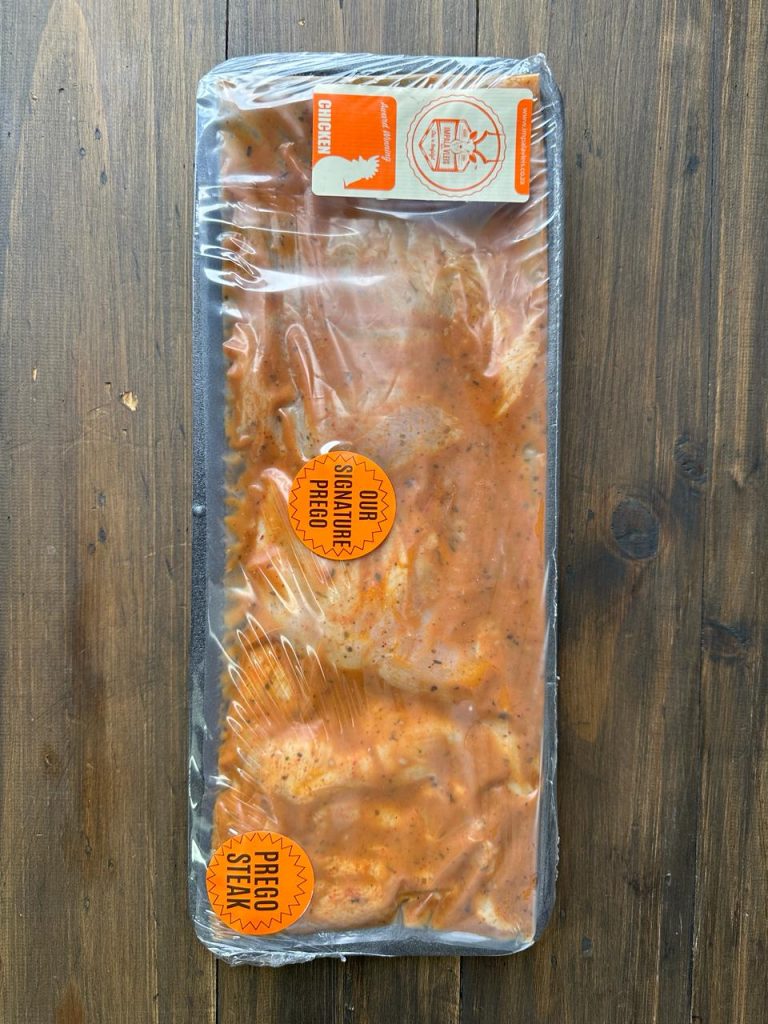 Prego’s – Chicken Fillet Prego x 4 in Prego Sauce (700g) – Impala Vleis ...