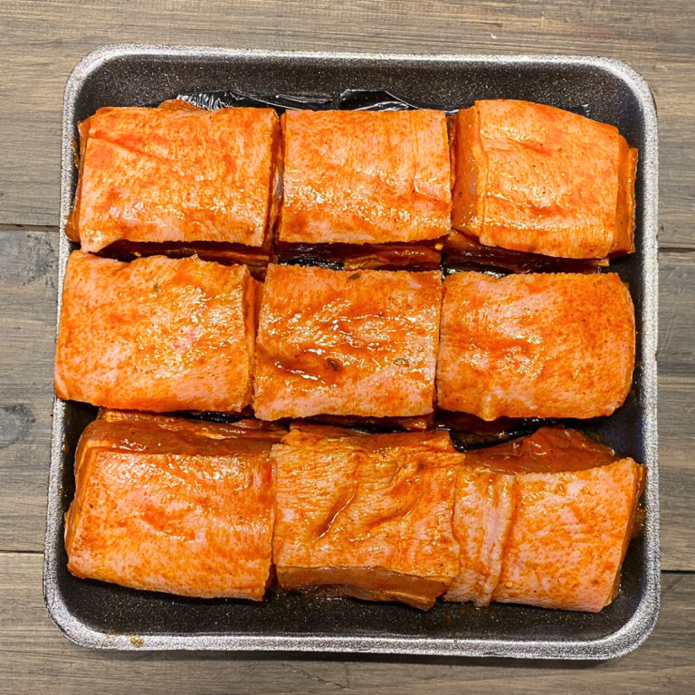 Pork Belly Blocks - Bone In - Spiced(±950g) - Impala Vleis Brits™