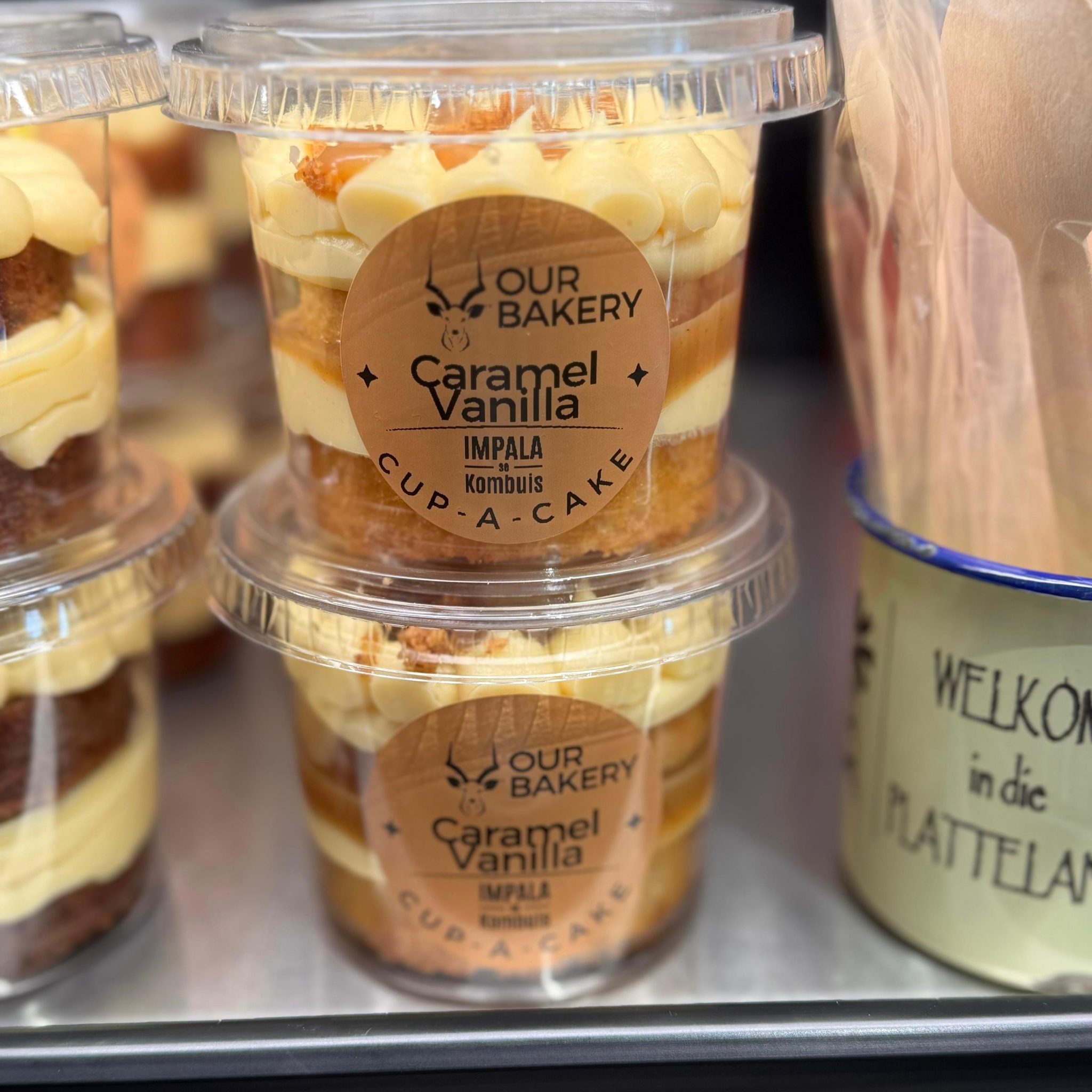Cup-a-Cake: Caramel Vanilla x 1 – Impala Vleis Brits™